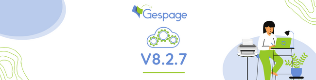 New version 8.2.7 of Gespage • Gespage
